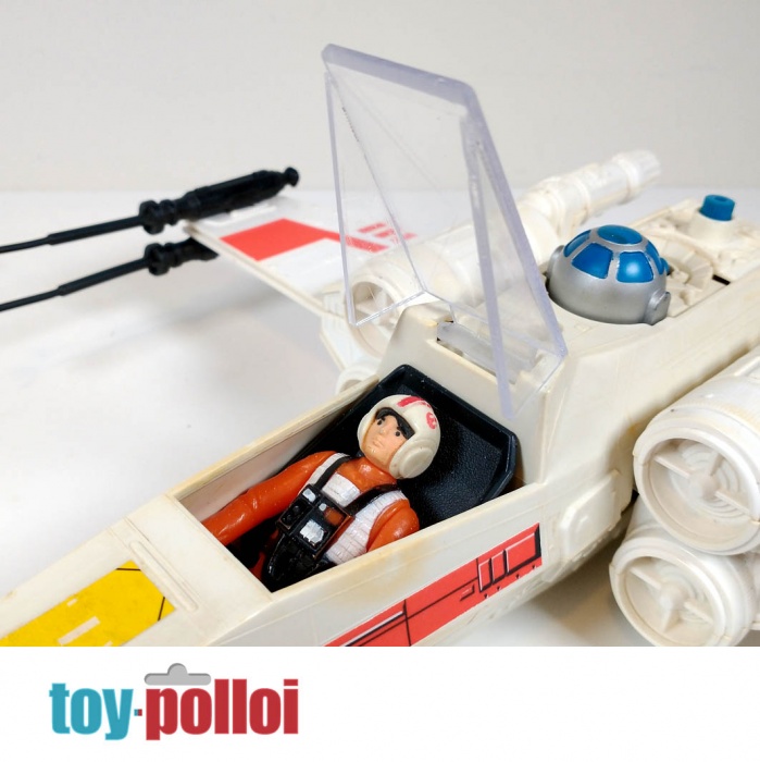 Toy Polloi - Vintage Palitoy / Kenner Star Wars X-wing - Cockpit glass ...